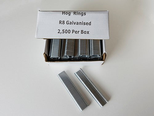 Hog Rings - stainless/galvanised 2,500 per box | Henry Cowls